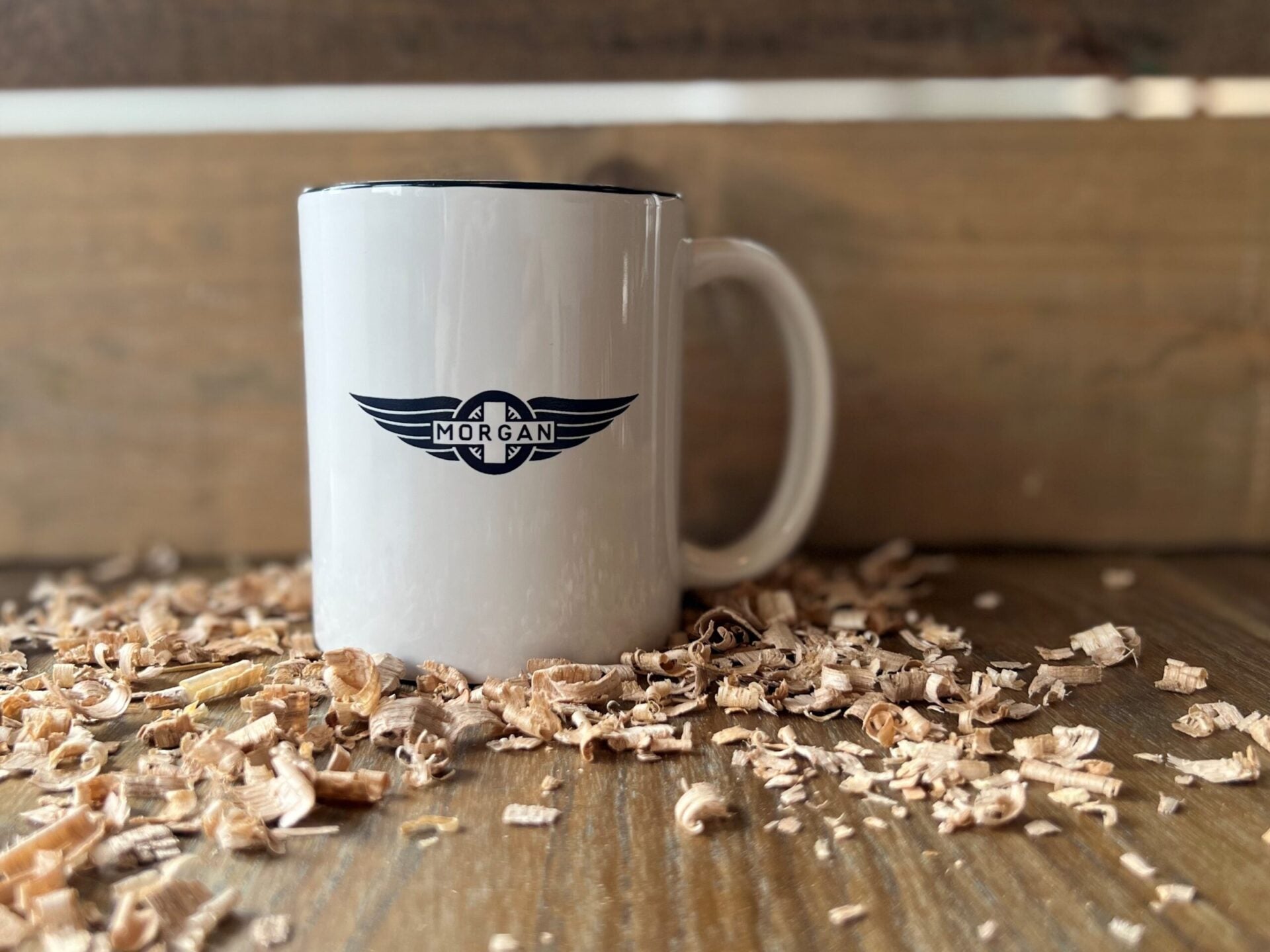 NEW Morgan Motor Company Wings Logo Mug White – Berrybrook Heritage Parts
